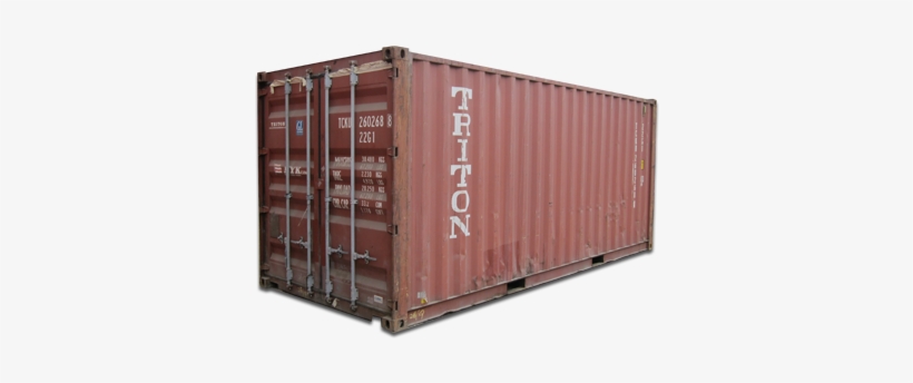 Download 20ft Cargo Worthy Container2 - Red Container 20 Png ...
