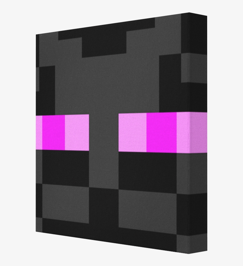 Download Pics On Canvas - Minecraft Enderman Face | Transparent PNG ...