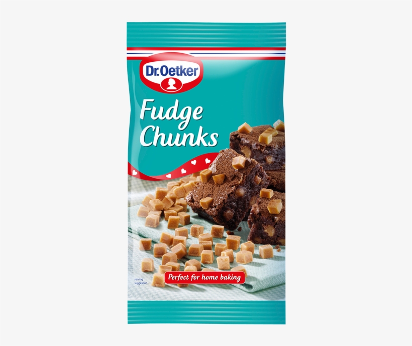 Fudge Chunks Have A Rich, Creamy Flavour And Can Be - Dr Oetker PNG ...