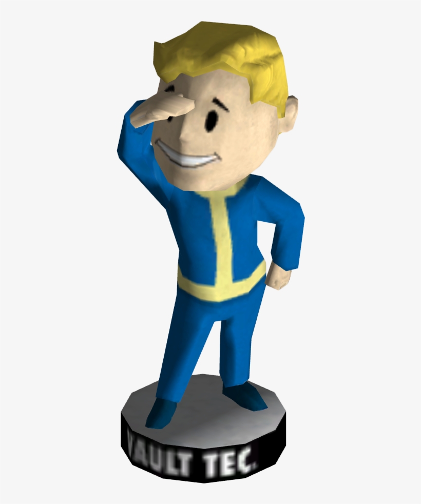 The Vault Fallout Wiki - Vault Boy Bobblehead Luck PNG Image ...