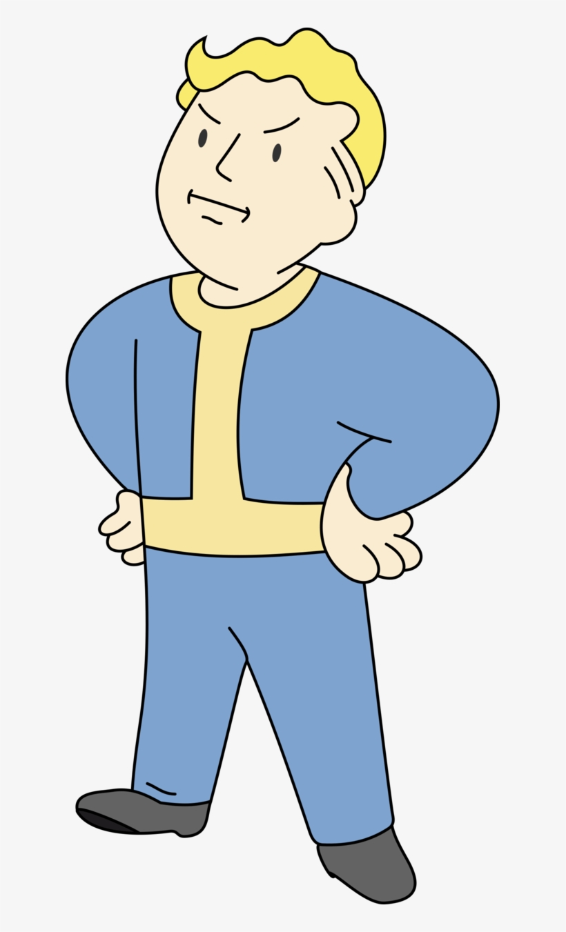 Vault Boy Pissed Off By Scarletlightning565 - Pissed Off Vault Boy PNG ...