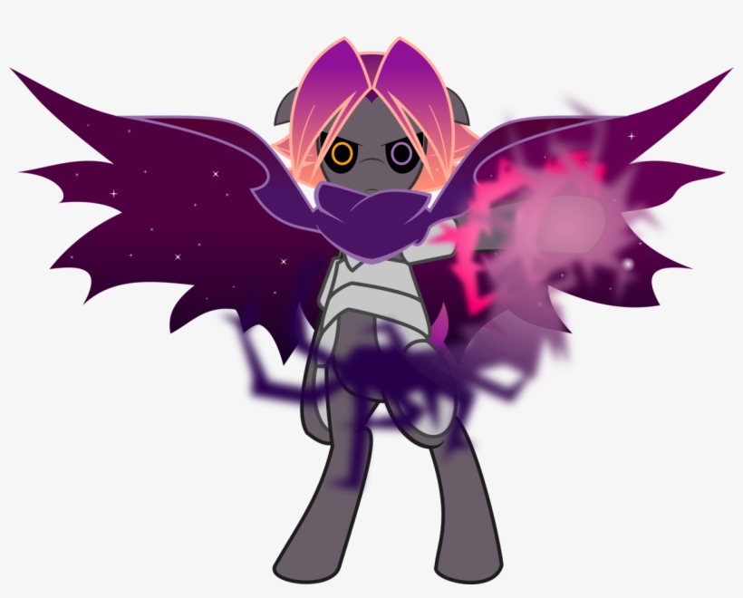 Salandrejerenity989, Bipedal, Black Sclera, Energy - Mlp God PNG Image ...