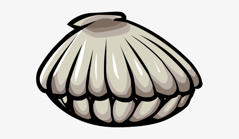 Closed Clam Shell Clip Art