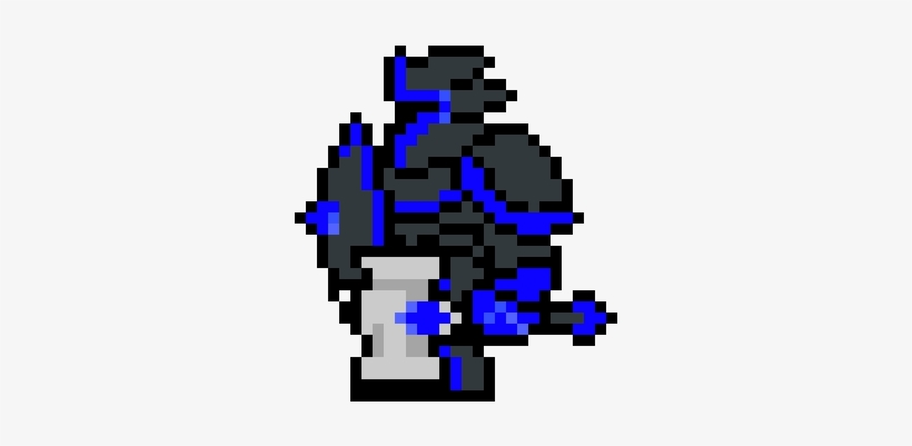Download Blue Paladin - Pixel Art | Transparent PNG Download | SeekPNG