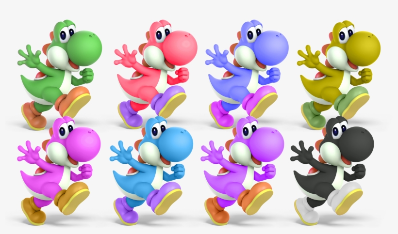 Download I've Colored Yoshi In All Of Its Alternate Ultimate - Super ...