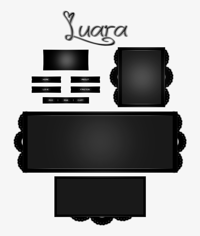 Welcome - - Gothic Imvu Sticker Transparent PNG Image | Transparent PNG ...