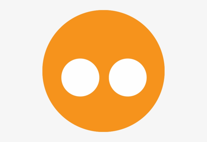 Orange Social Icons - Draw Io Icon PNG Image