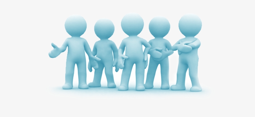 Download Meet The Team - 3d People Group | Transparent PNG Download ...