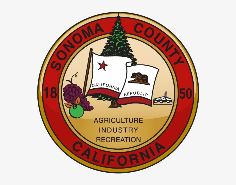 Sonoma County Seal - Sonoma County, California PNG Image | Transparent ...