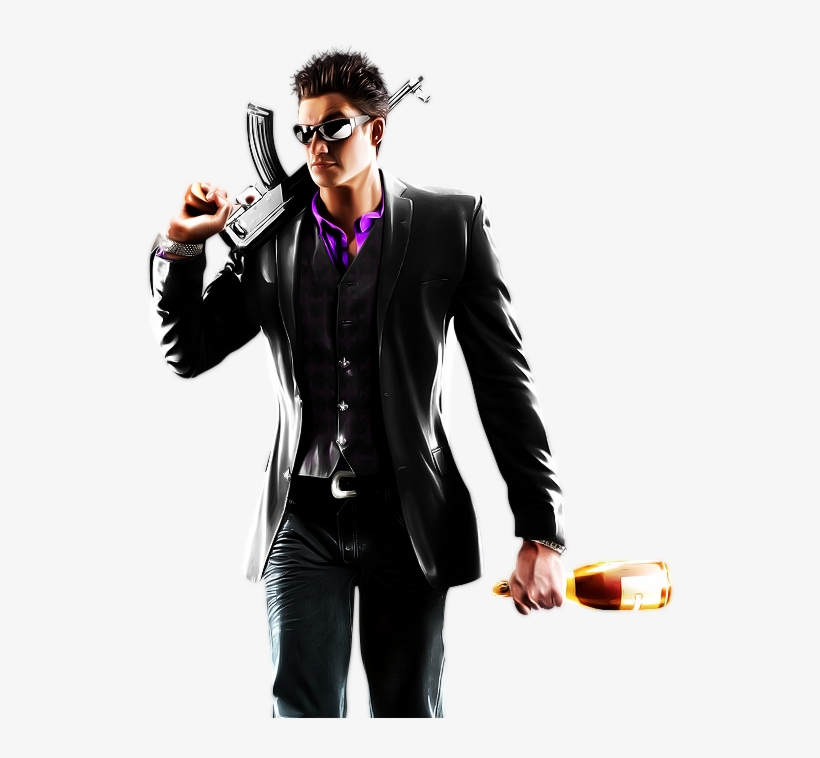 The Protagonist Promo Art Saints Row The Third - Saints Row The Third ...