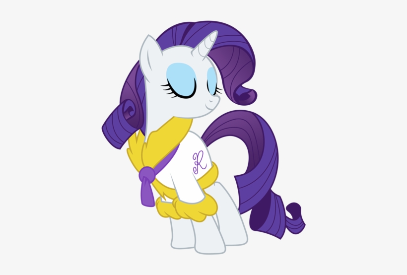 Fanmade Rarity In A Bathrobe Vector By Kooner01-d46b147 - My Little ...