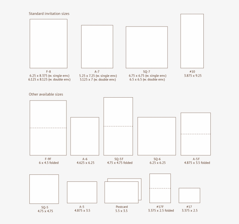 What Size Is An Invitation Card Onvacationswall