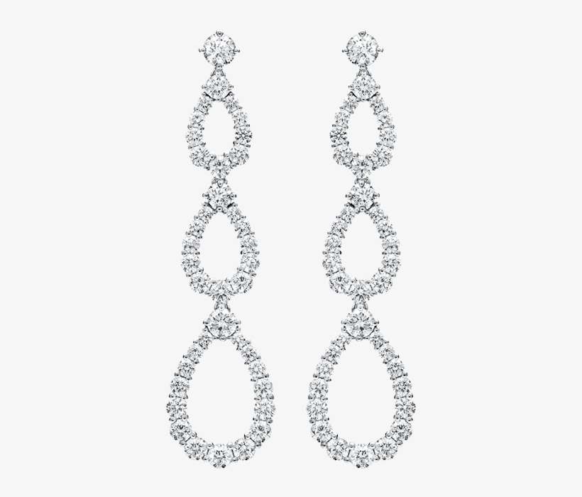 Diamond Loop By Harry Winston, Triple Diamond Loop - Chain PNG Image ...