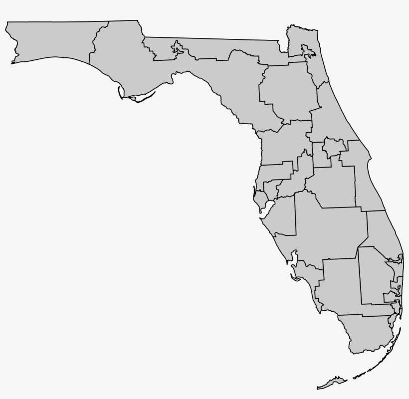 File - 115th U - S - House Districts In Florida - Svg - Florida ...