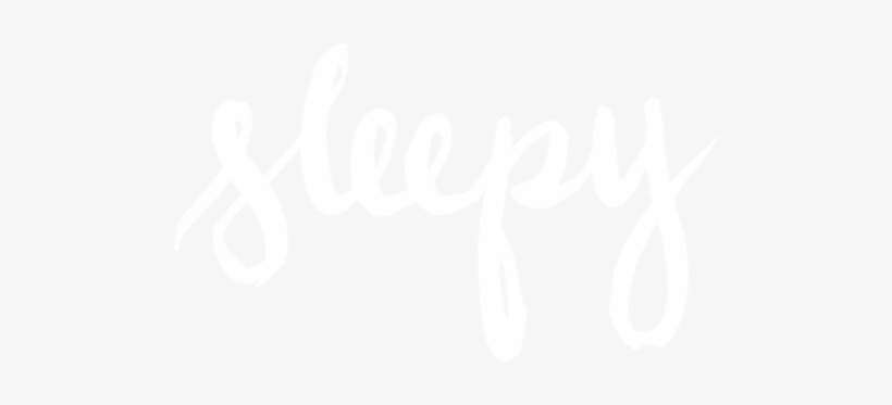Sleepy Logo White No Background 800px - Sleep With Me Podcast PNG Image ...