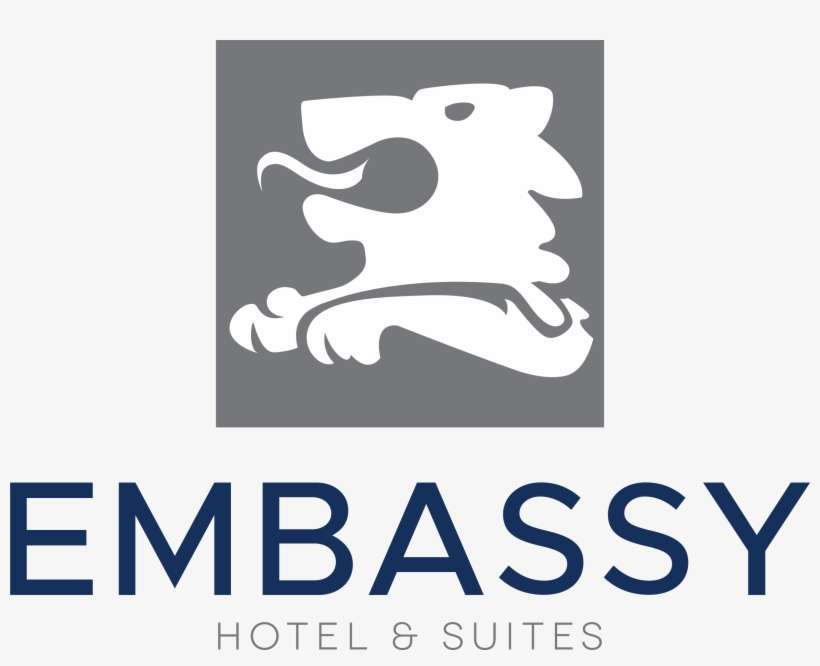Ottawa Embassy Hotel Suites Logo Vertical - Embassy Church PNG Image ...