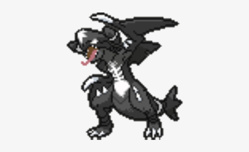 Download Symbiote Garchomp - Pixel Art Template Garchomp | Transparent ...