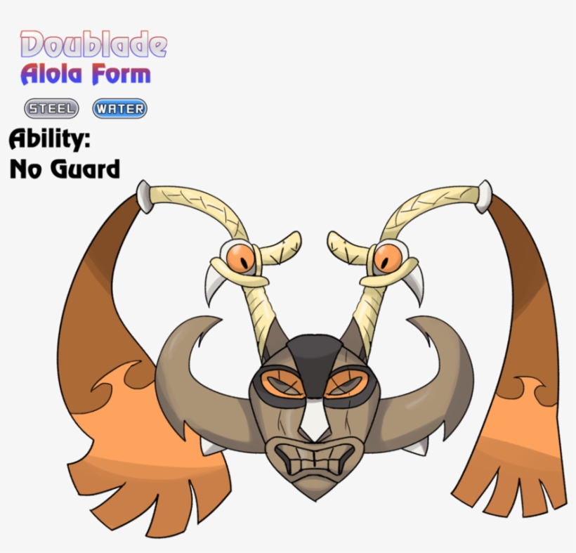 Like The Alolan Honedge, The Alolan Doublade Takes - Fan Made Alola ...