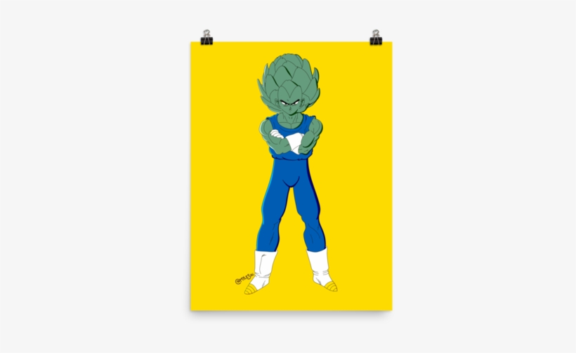 'vegeta-ble' Poster - ' - Vegeta PNG Image | Transparent PNG Free ...