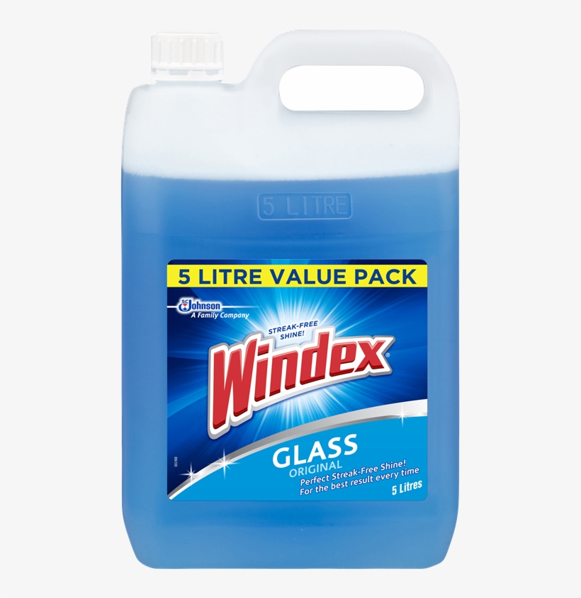 Windex 5l Glass Original - Windex Outdoor Window Cleaner Canada PNG ...