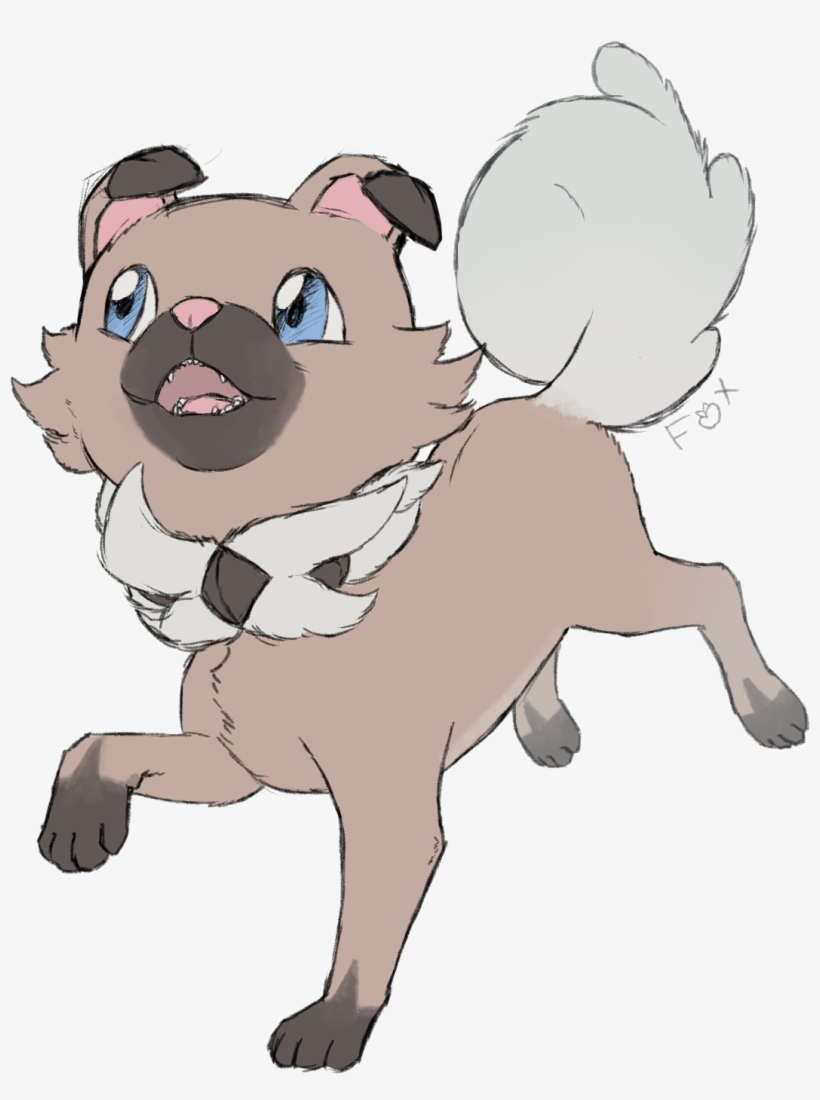 Rockruff - Cartoon PNG Image | Transparent PNG Free Download on SeekPNG