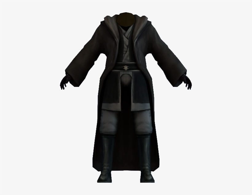 Dark Jedi Master Robe Render - Jedi Master Robes PNG Image ...