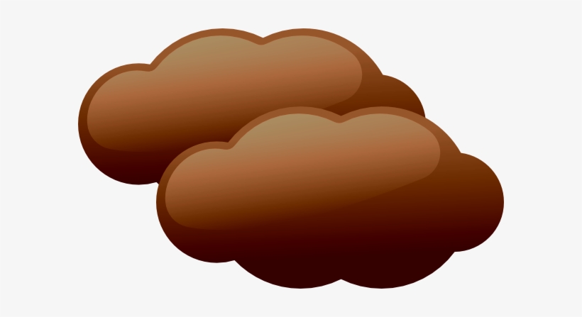 Cloud Clipart Brown - Color PNG Image | Transparent PNG Free Download ...