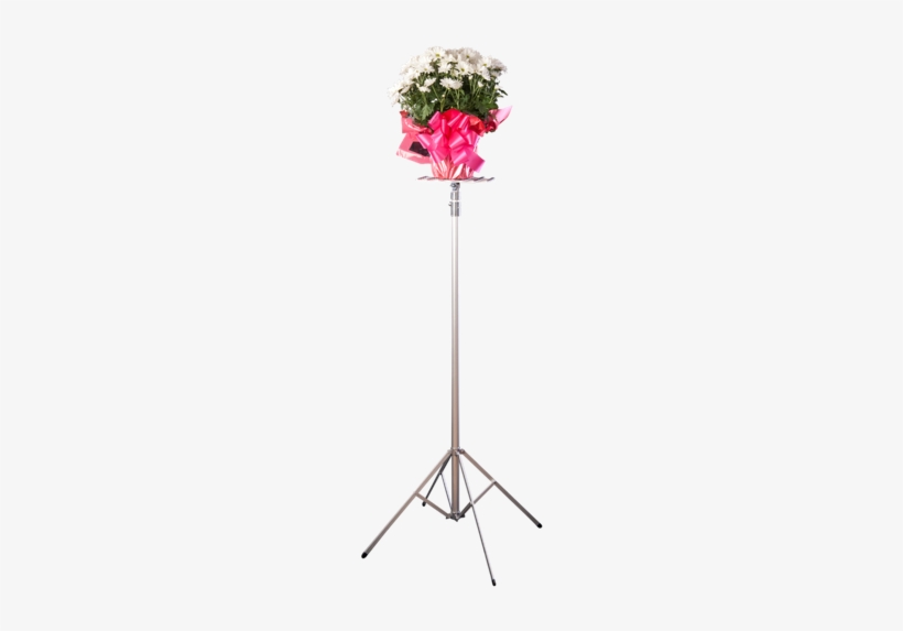 Tall, Adjustable, Deluxe Combo Stand Featuring A Flower - Flower Stand ...
