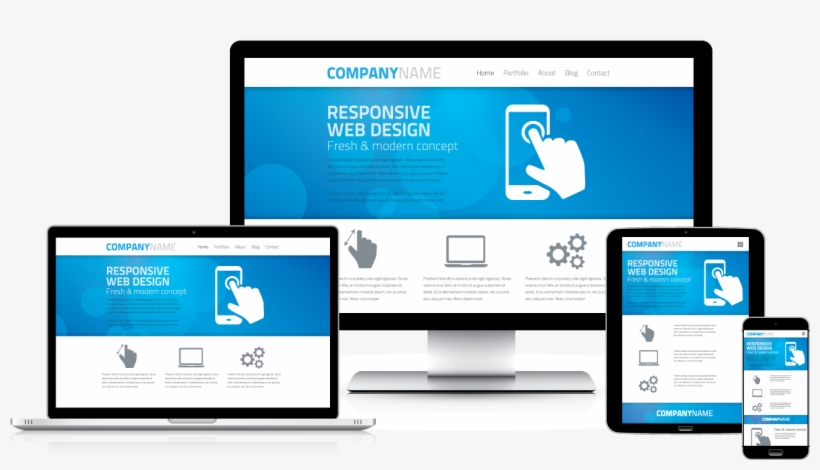 Free Responsive Png - Mobile Friendly Website PNG Image | Transparent ...