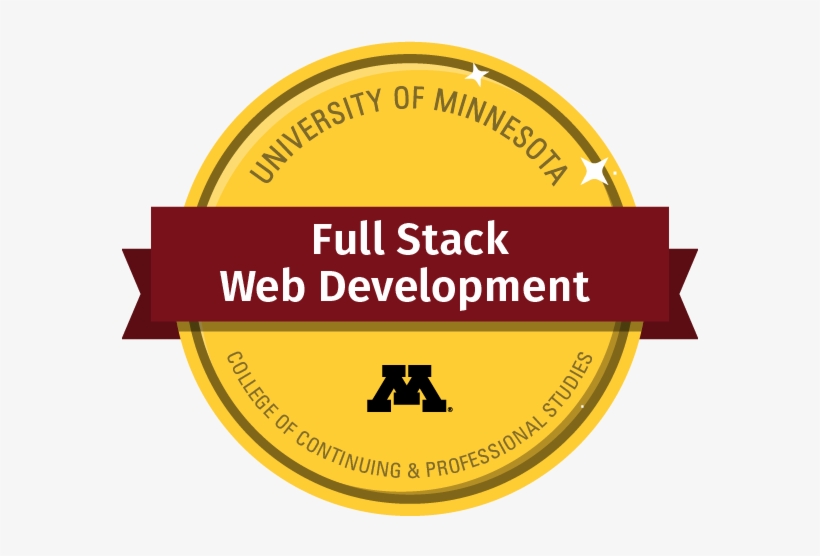 Full Stack Web Development Certificate - University Of Minnesota PNG ...