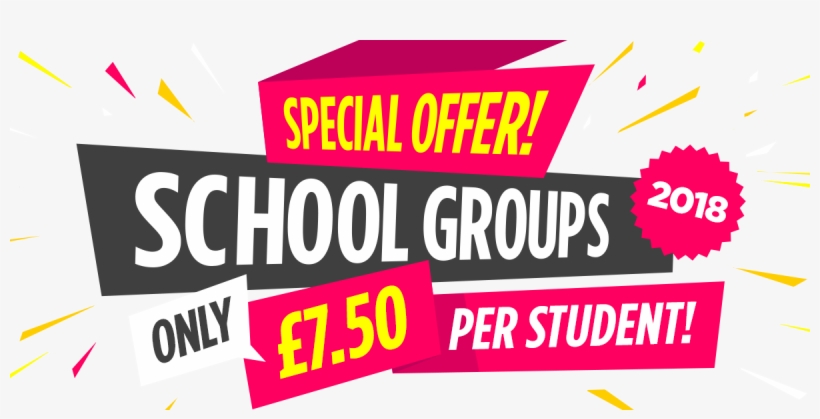 School Groups Special Offer - Graphic Design PNG Image | Transparent ...