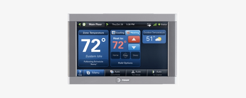 Trane Smart Thermostat - Trane Comfortlink Ii Thermostat PNG Image ...