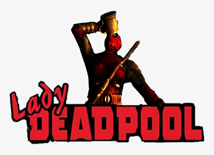 Lady Deadpool - Lady Deadpool Logo Png PNG Image | Transparent PNG Free ...