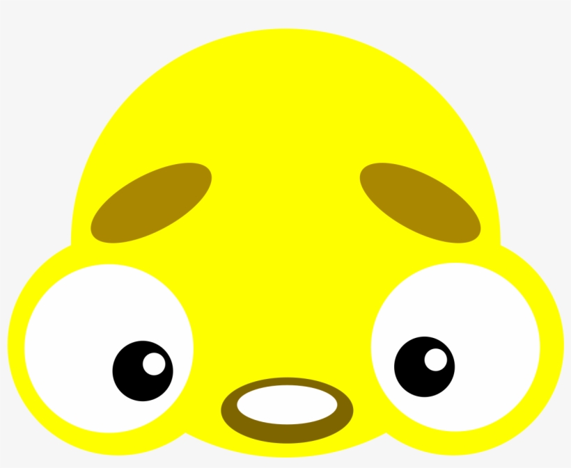 This Free Icons Png Design Of Yellow Sad Face Cartoon PNG Image ...