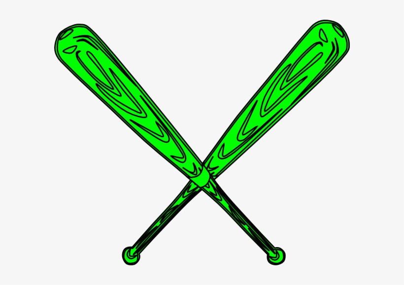 Green Baseball Bat Clipart PNG Image | Transparent PNG Free Download on ...