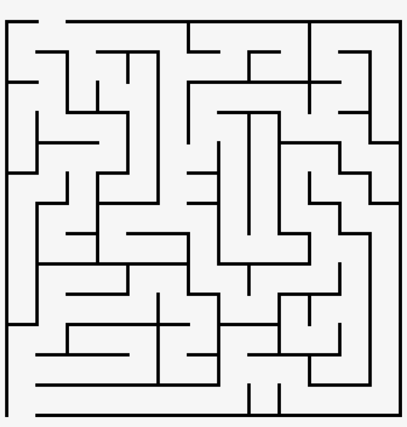 This Free Icons Png Design Of Simple Maze Puzzle PNG Image ...