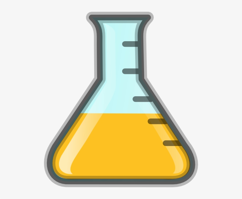 Yellow Flask Clip Art - Science Bottles Clip Art PNG Image ...