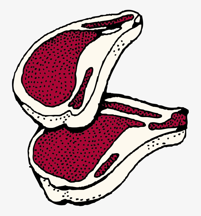Rotten Meat Png Transparent Images Pluspng Pin - Pork Chops Clipart PNG ...
