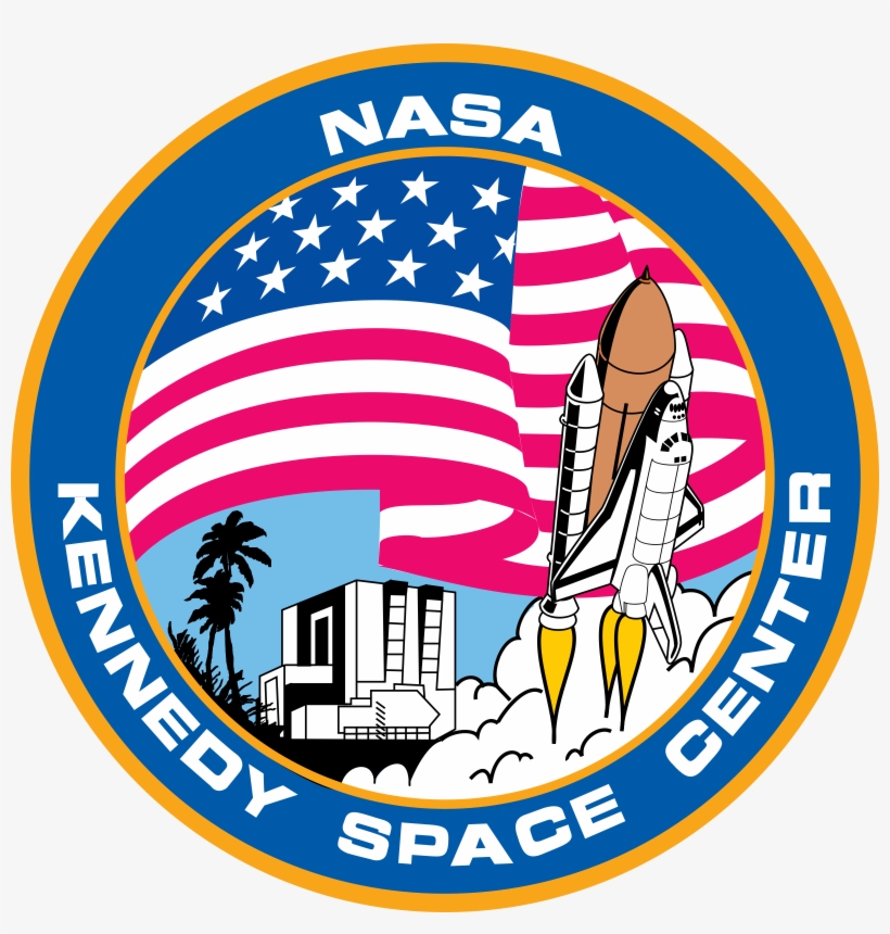 Space Clipart Nasa - Nasa Kennedy Space Center Logo PNG Image ...
