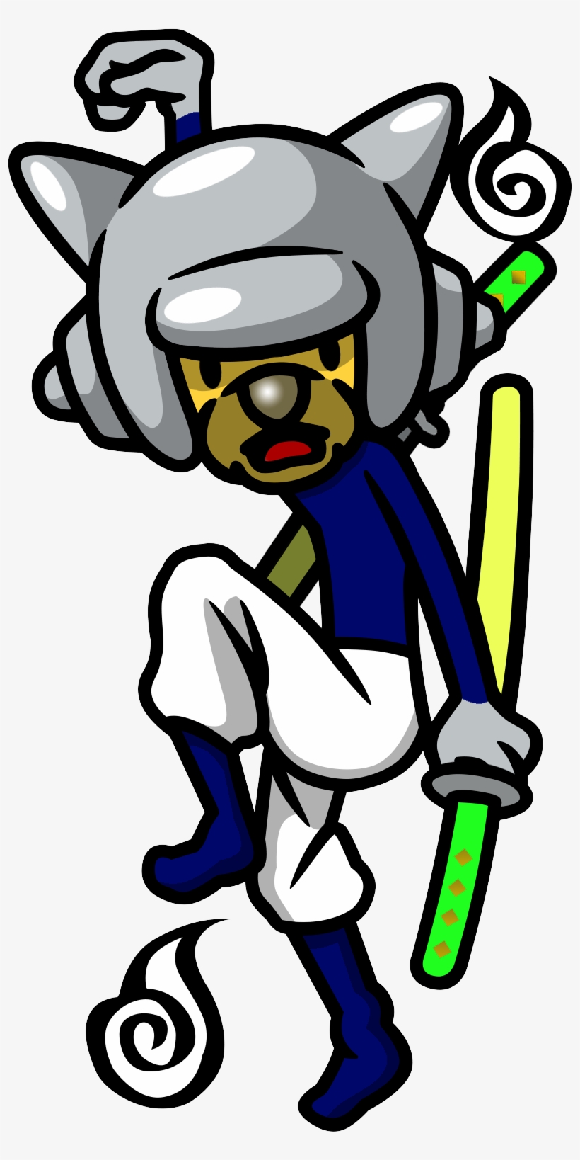 Ninja Clipart Ninja Dog ~ Frames ~ Illustrations ~ - Rhythm Heaven ...