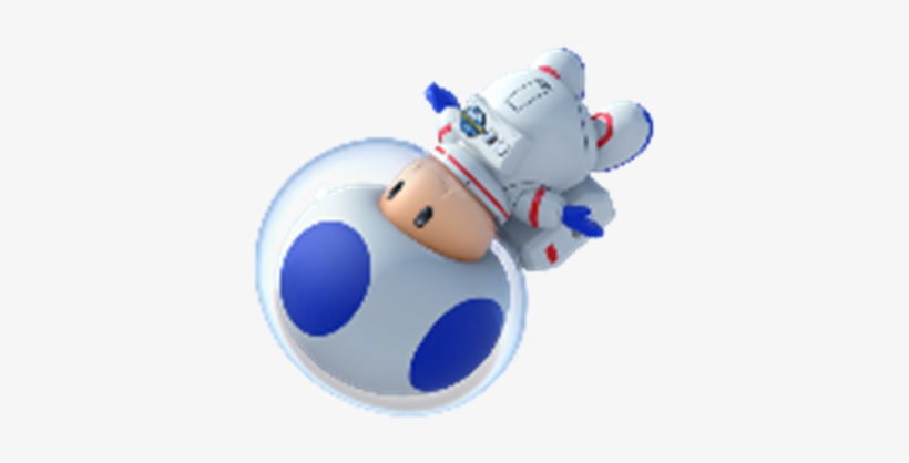 Astronaut Toad - Mario Kart 8 Deluxe Toad PNG Image | Transparent PNG ...
