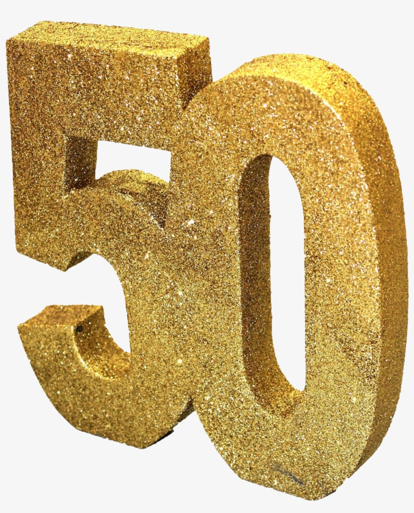 Download Number 50 With Glitter Png Image - Glitter Number 50 ...