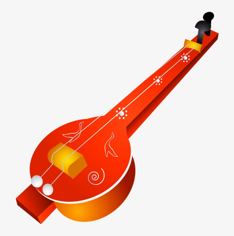 Download Instruments - Indian Musical Instruments Vector Png ...