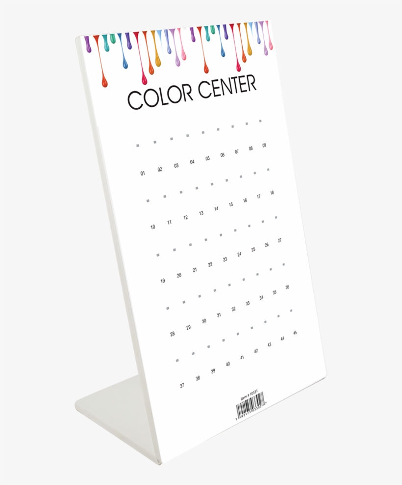 Empty Color Chart 45 Tips Set - Graphic Design PNG Image | Transparent ...