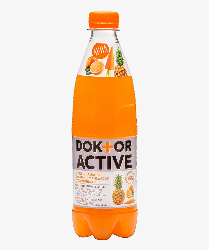 Dr Active Orange, Pineapple & Carrot Juice Drink With - Doktor Active ...