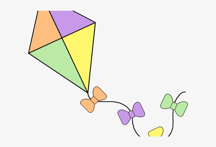 Yellow Kite Clipart Border