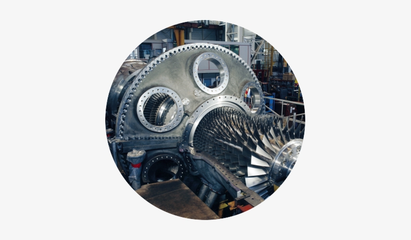 Psp30048 - Ge Frame 6 Gas Turbine PNG Image | Transparent PNG Free ...