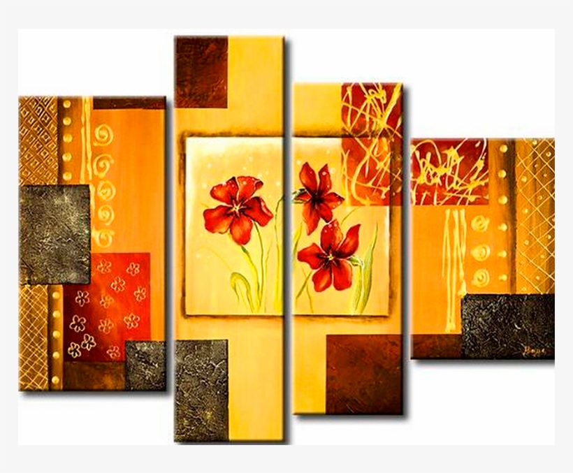 Decoraci N Con Cuadros Adorna Las Paredes De La Sala - Cuadros De Pinturas Png PNG Image ...