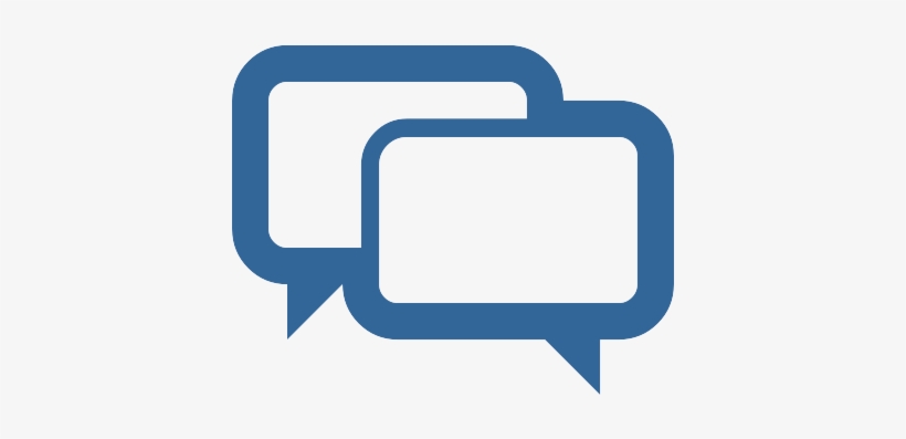 Blue Message Icon Png