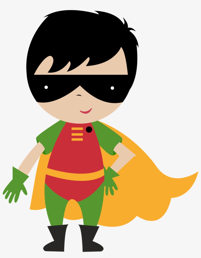 Baby Superhero Clipart